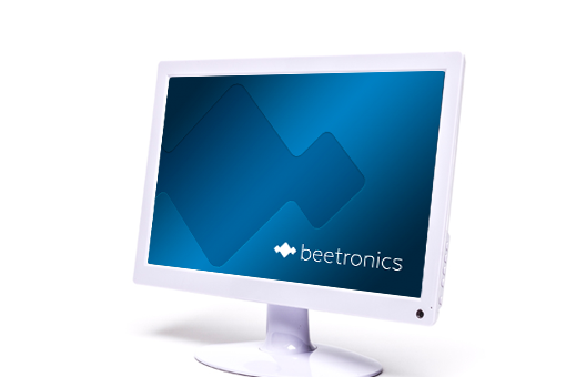 15 inch monitor white with HDMI & Full HD | Beetronics